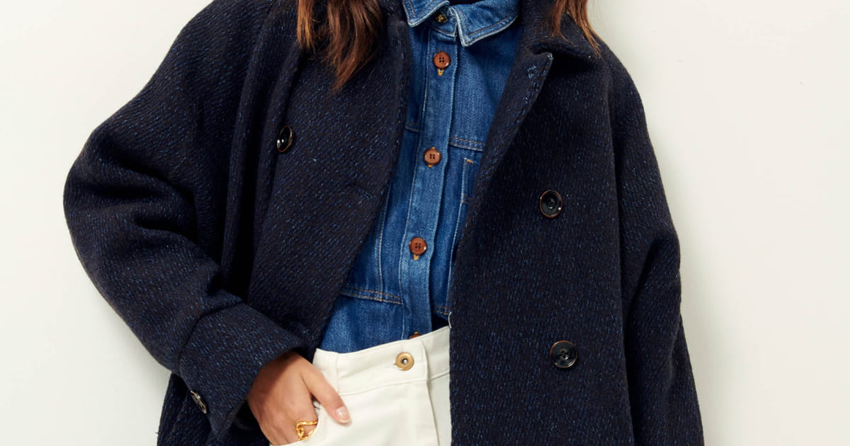 CHEF Navybrown | Coat | SESSÙN Official website