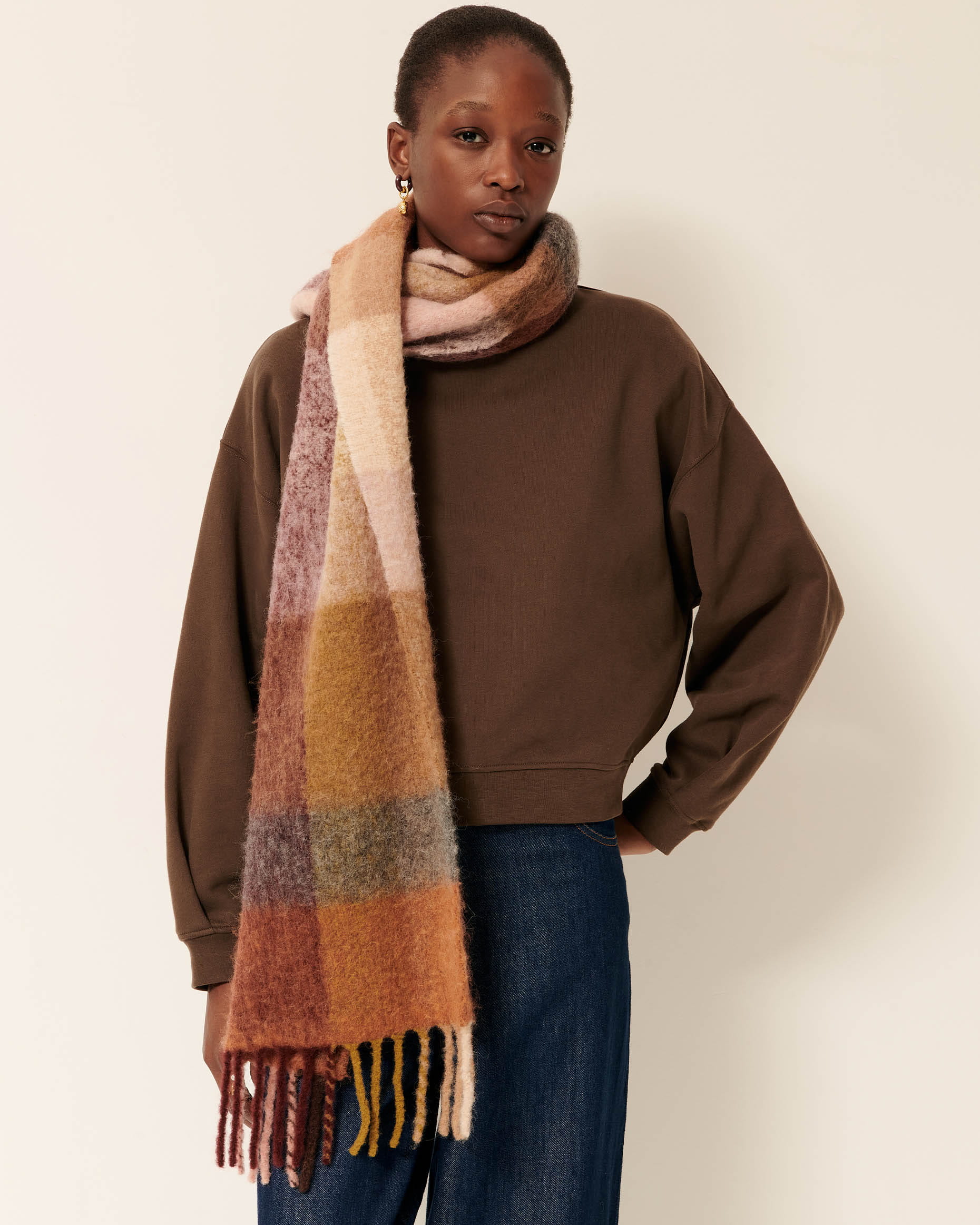 LUCIO Navyrust | Scarf | SESSÙN Official website