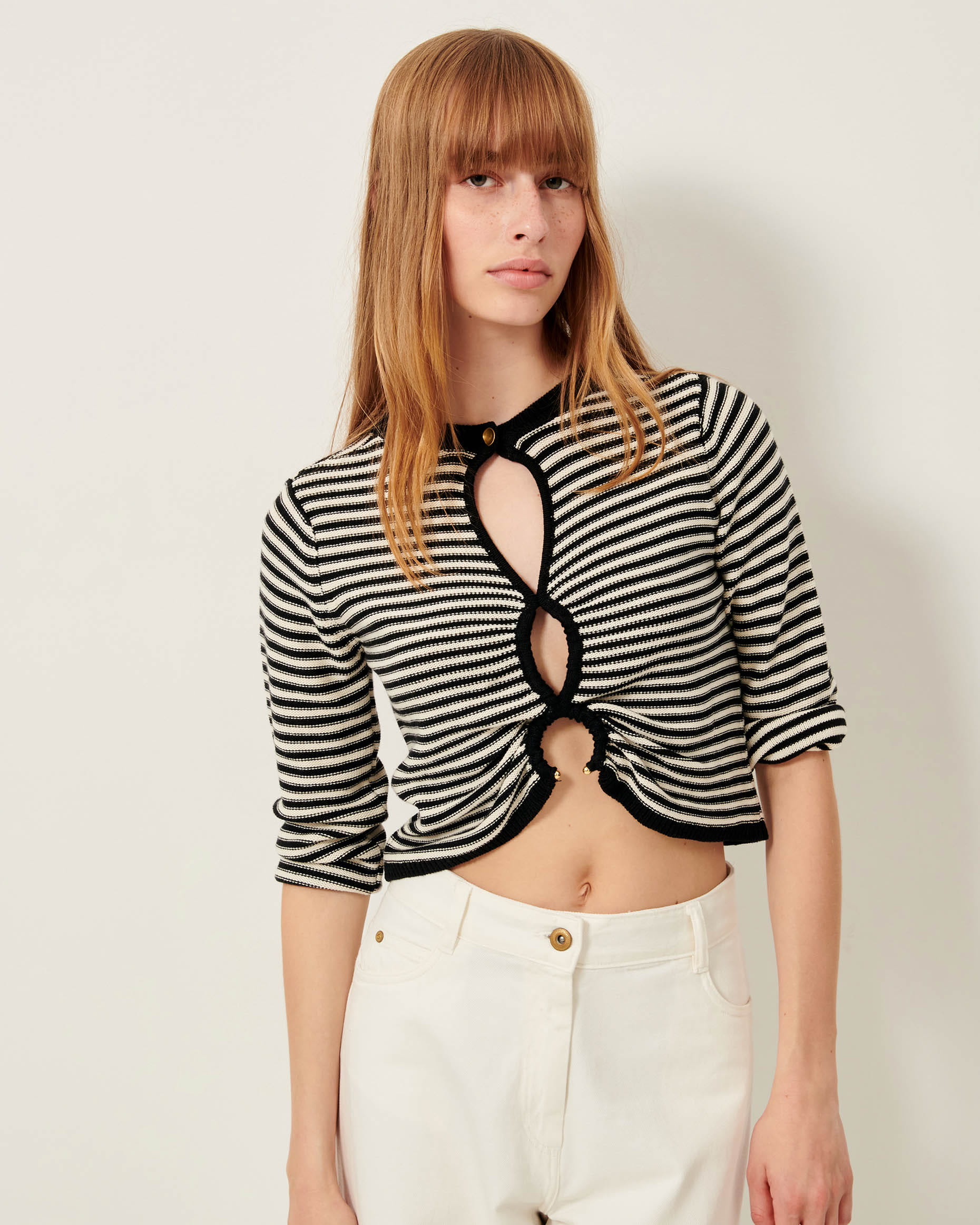 STRIANO Whiblack | Sweater | SESSÙN Official website