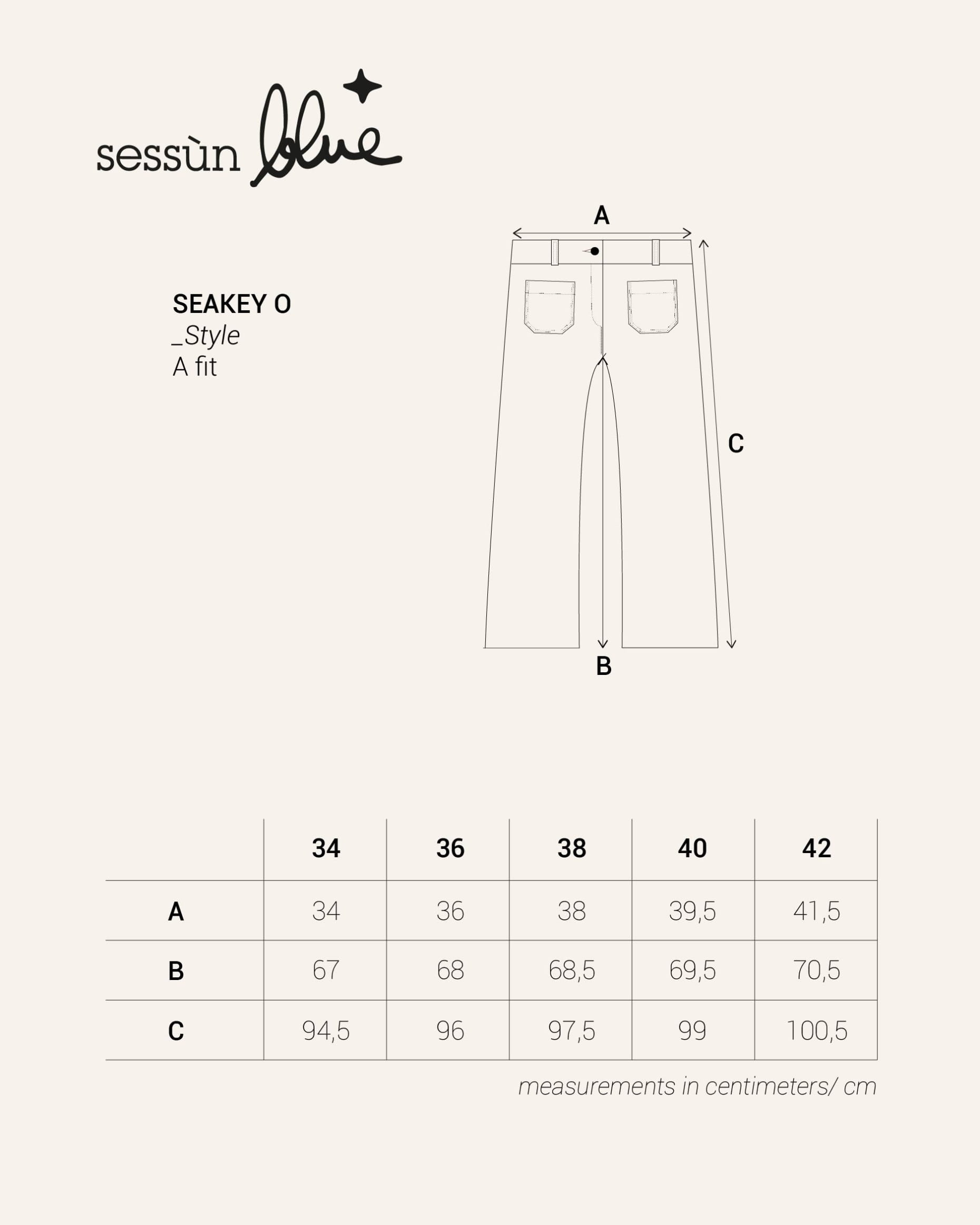 SEAKEY O Fleur de Sel | Jeans | SESSÙN Official Website