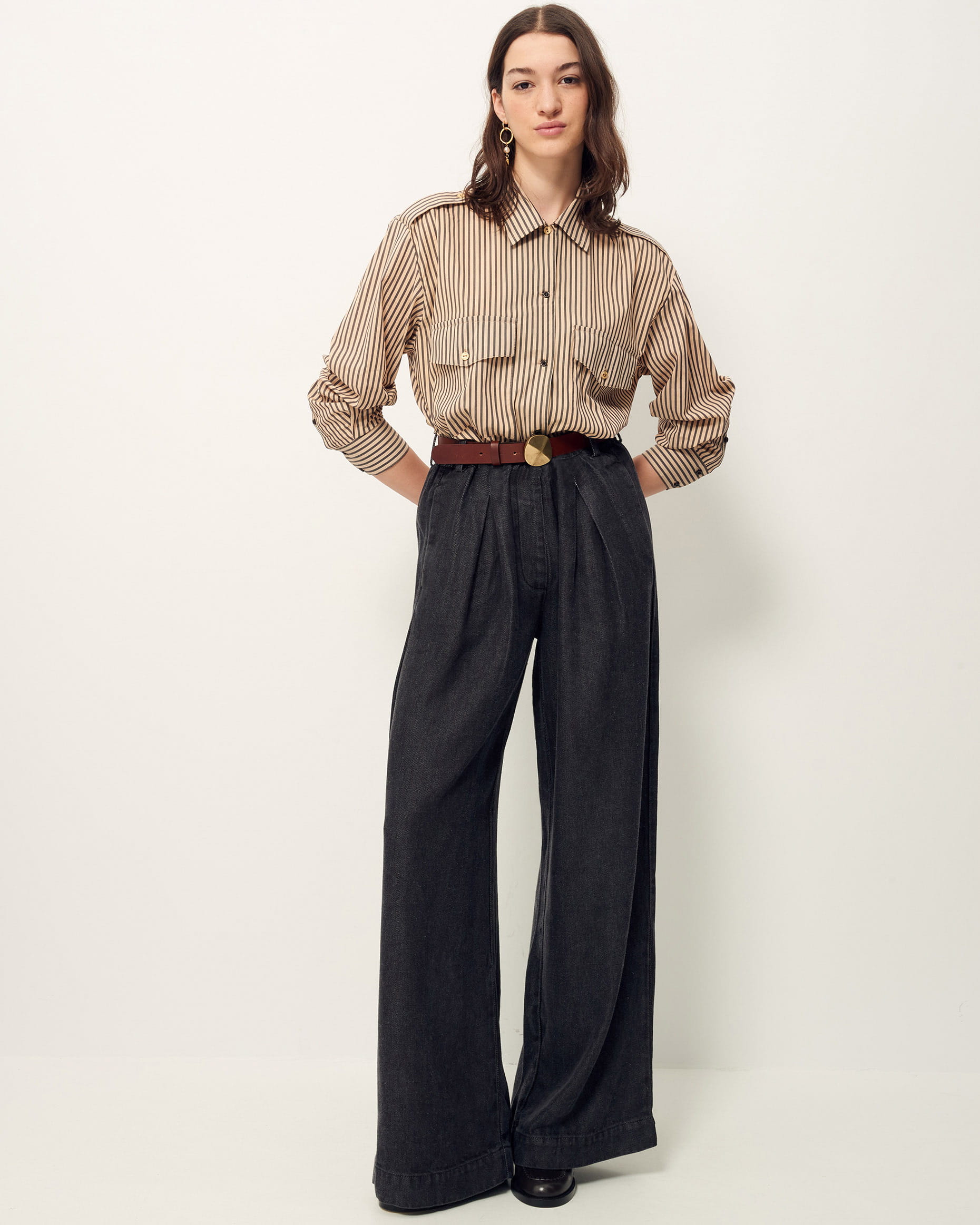 EMITA Blush Tea | Shirt | SESSÙN Official website