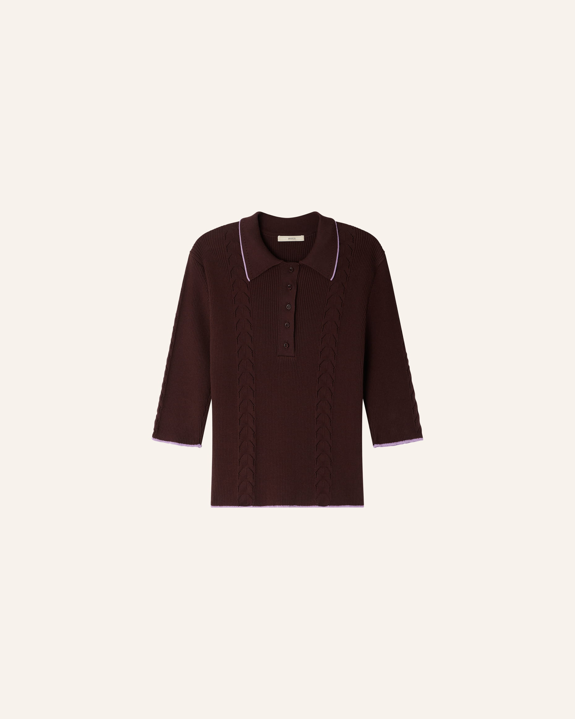 JODI Espresso | Polo shirt | SESSÙN Official website