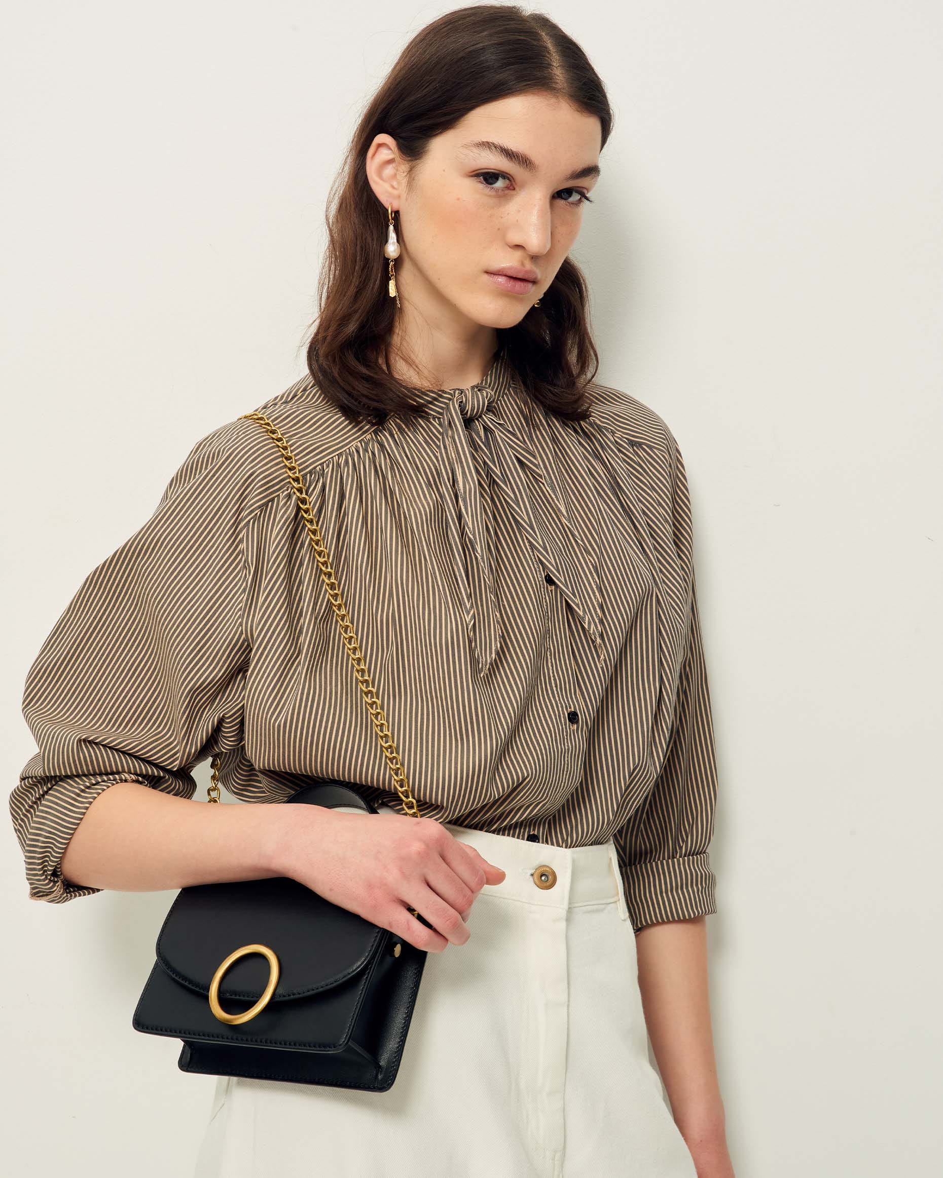 JOYCE Blush Tea | Shirt | SESSÙN Official website