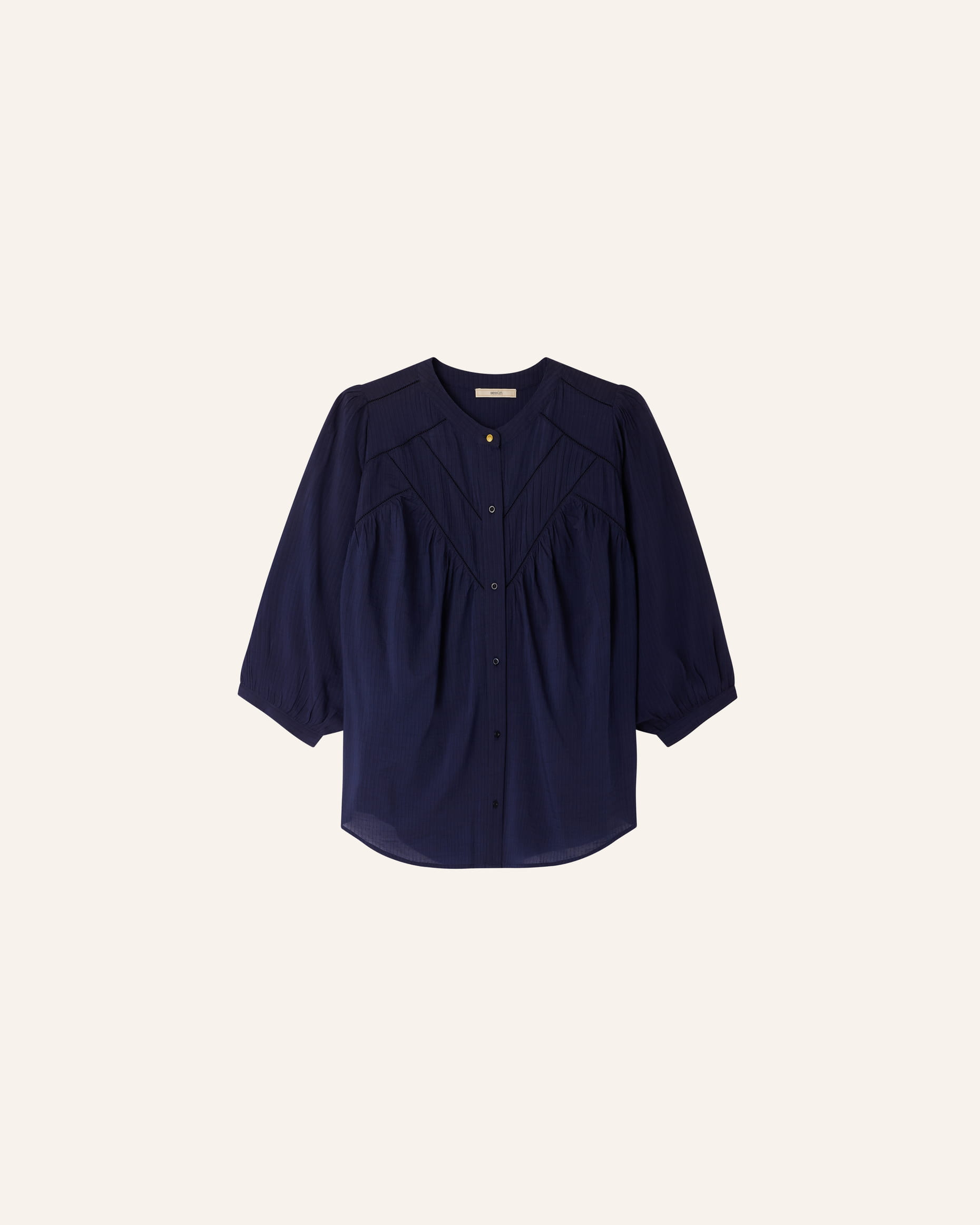 SAVI Indigo | Blouse | SESSÙN Official website
