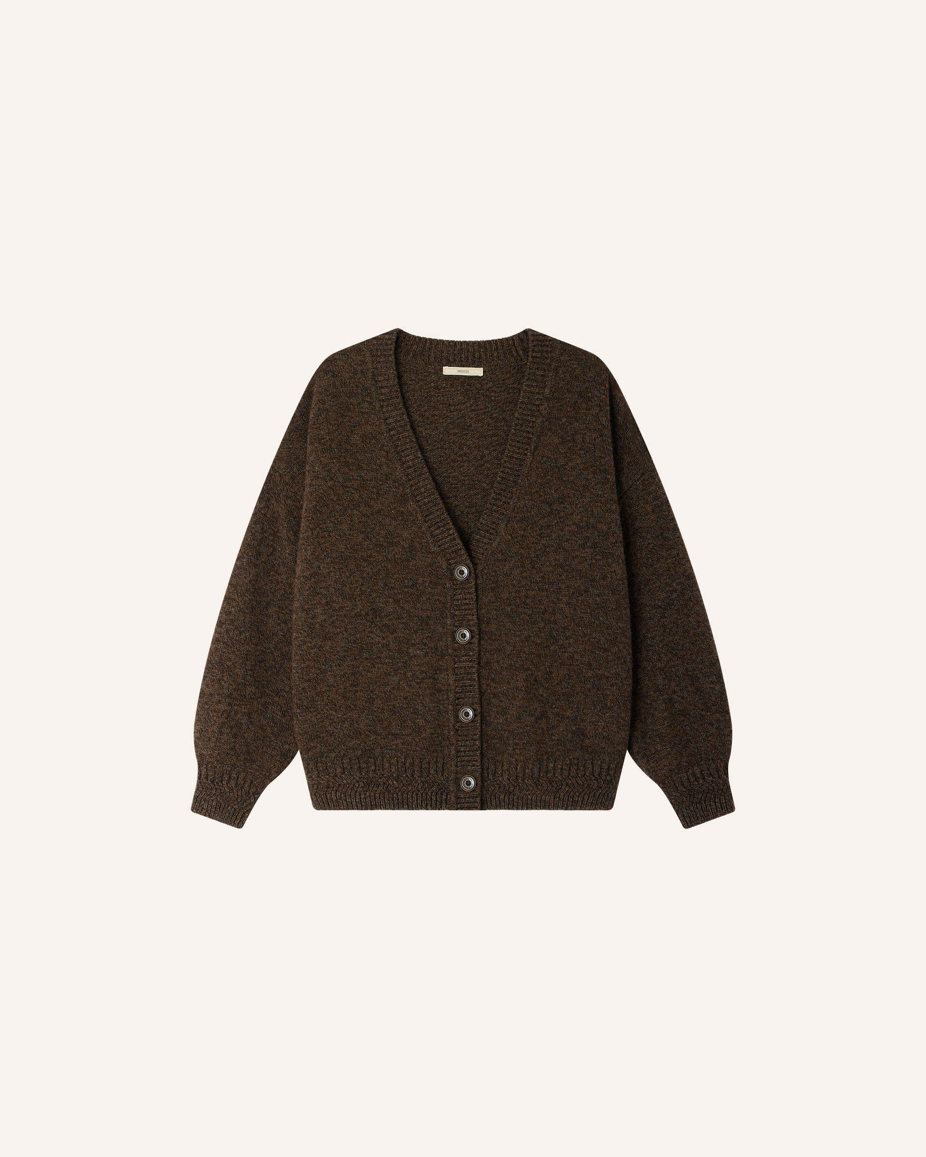 SWEET MONROE Dark Stone | Cardigan | SESSÙN Official website