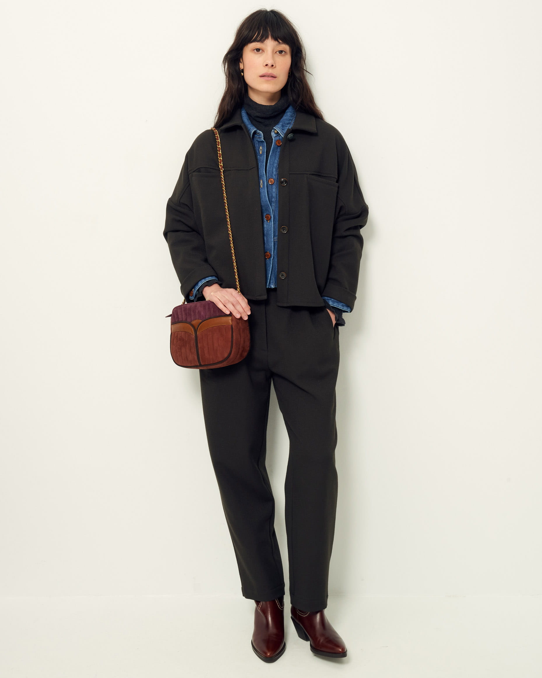 MAPPLE CHILL Kaki Wood | Pants | SESSÙN Official website