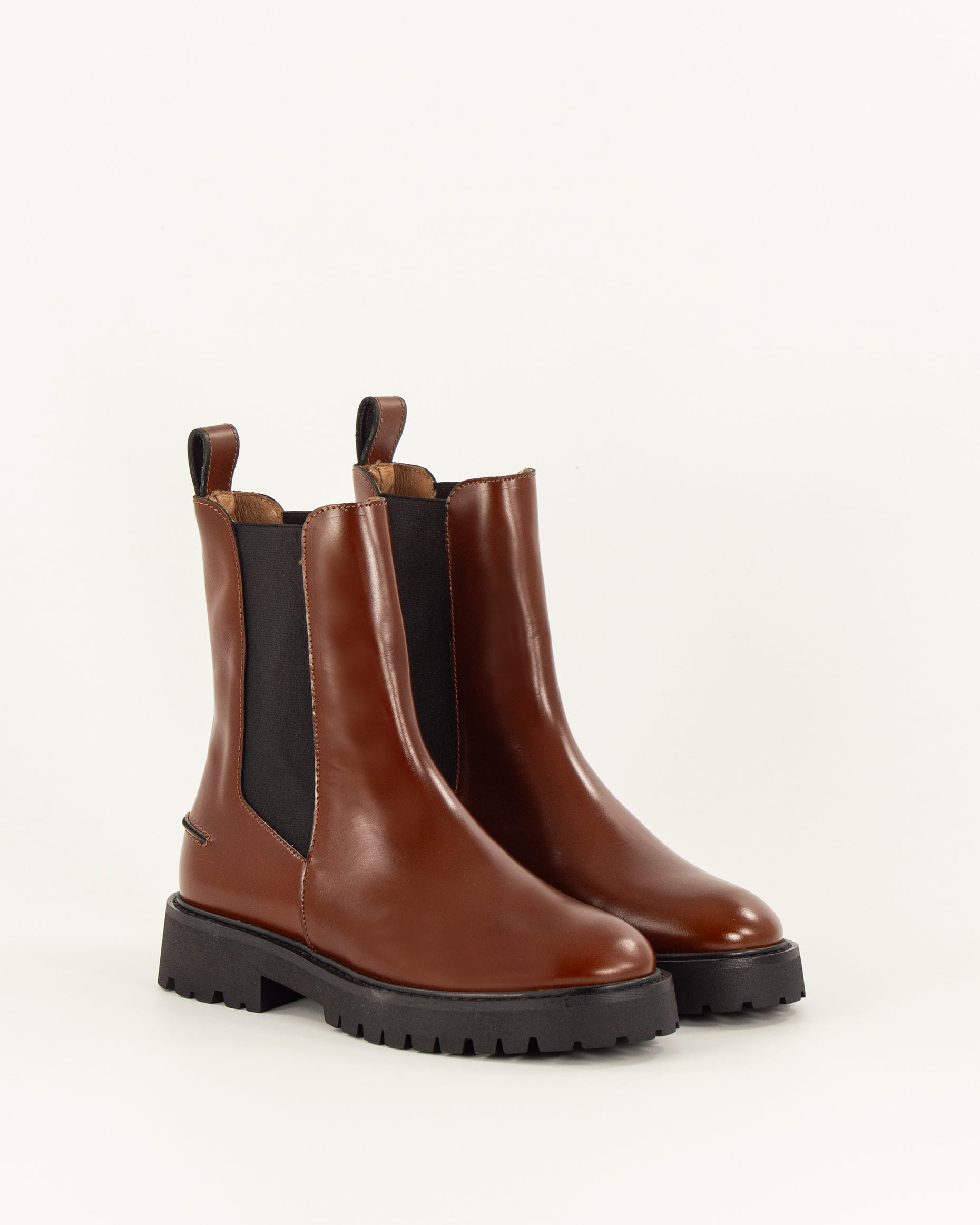 TUDAL Acajou Leather | Boots | SESSÙN Official website