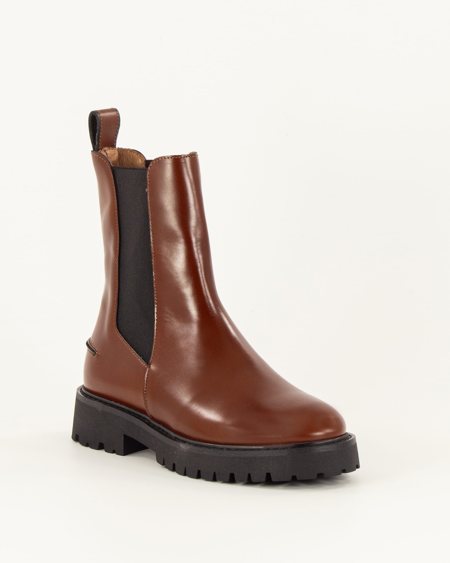 TUDAL Acajou Leather | Boots | SESSÙN Official website