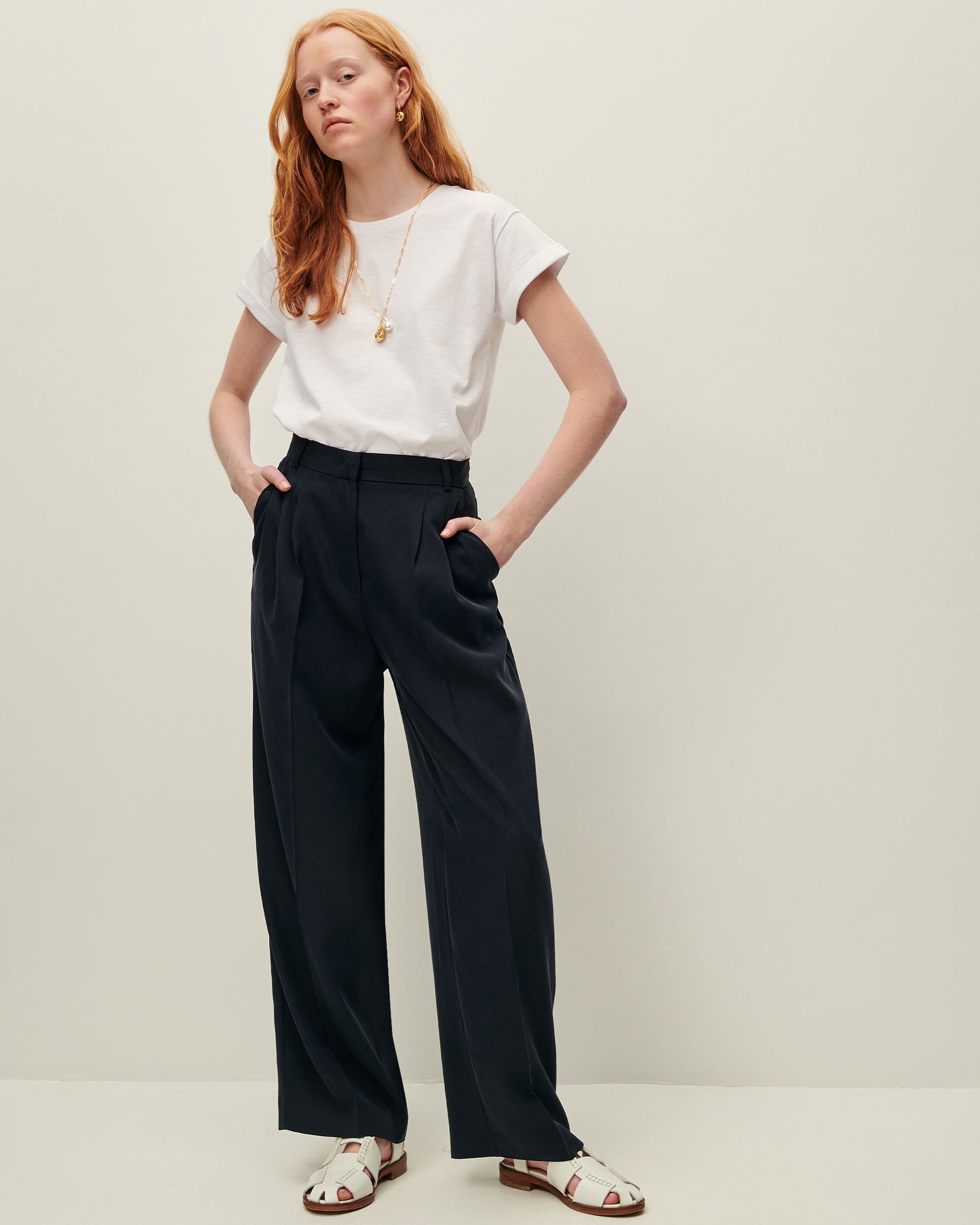 EMILE Moonless | Pants | SESSÙN Official website