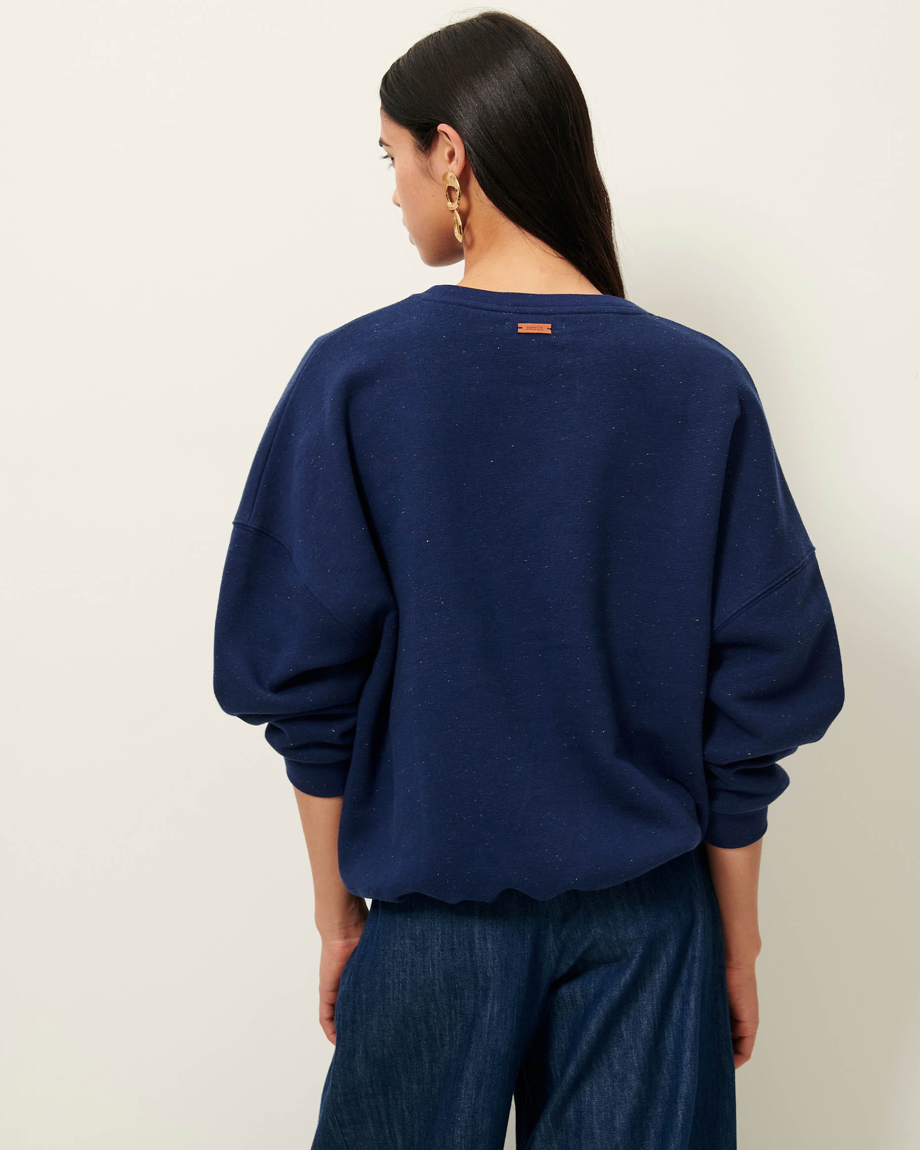 CHEBBI Blazer Blue | Sweatshirt | SESSÙN Official website