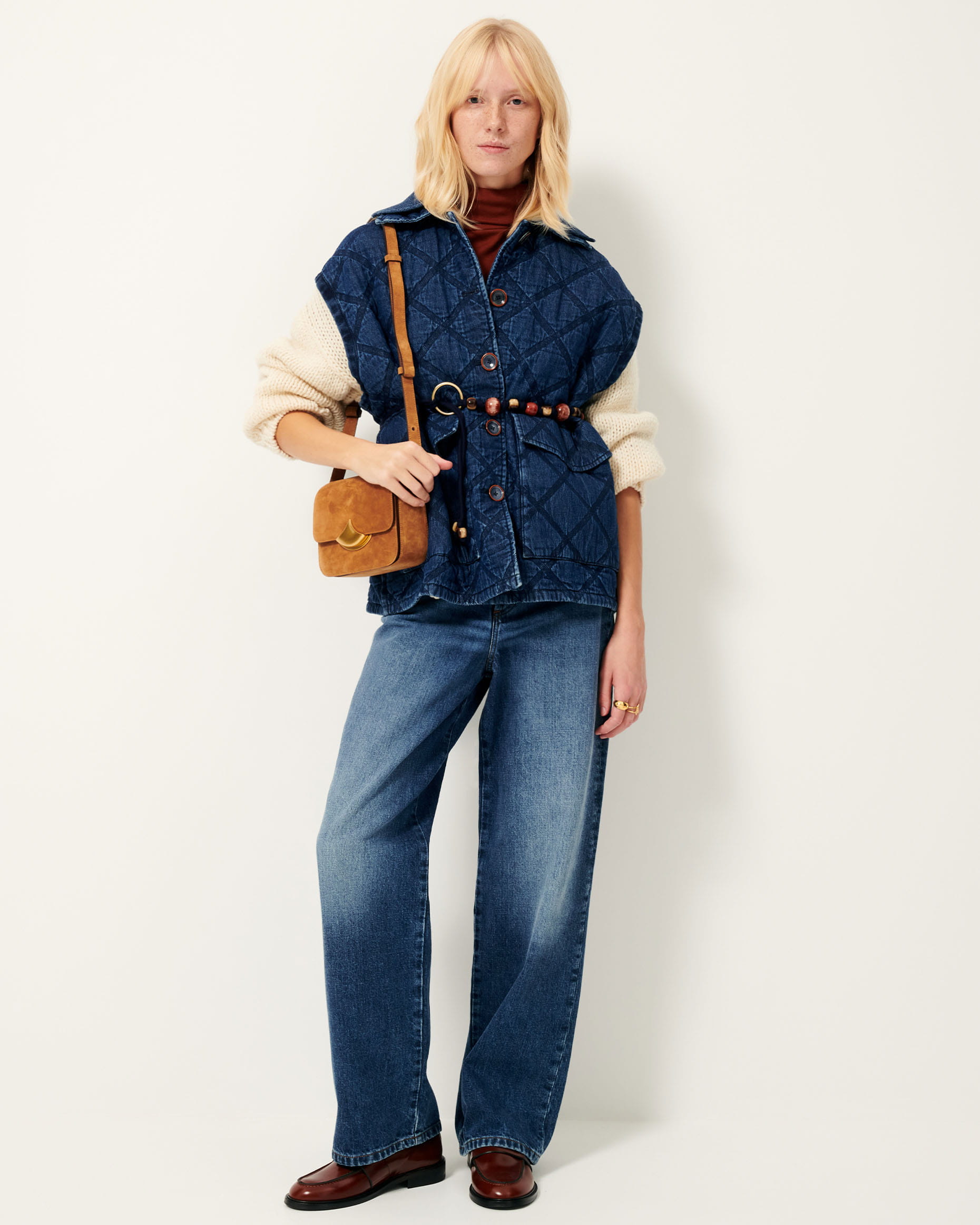 ELK BAY Worker Blue | Jacket | SESSÙN Official website
