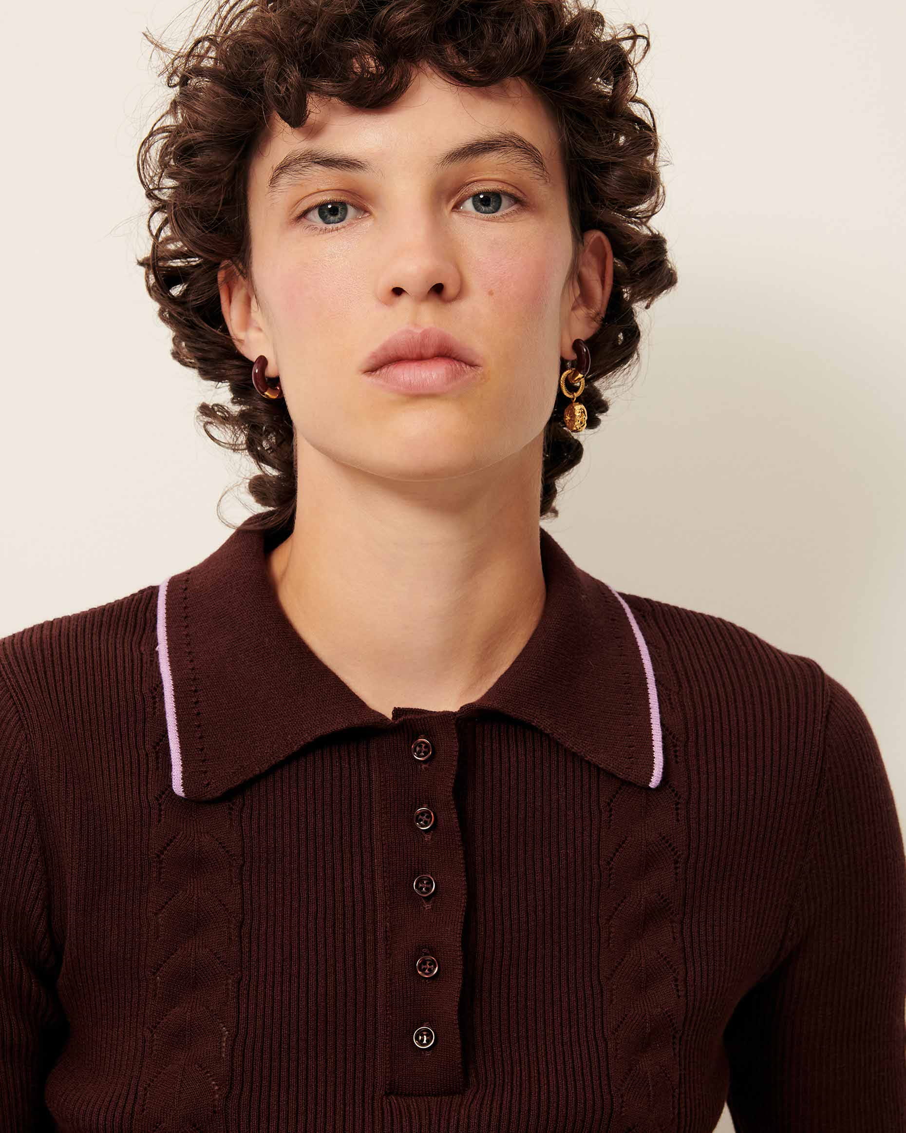 JODI Espresso | Polo shirt | SESSÙN Official website