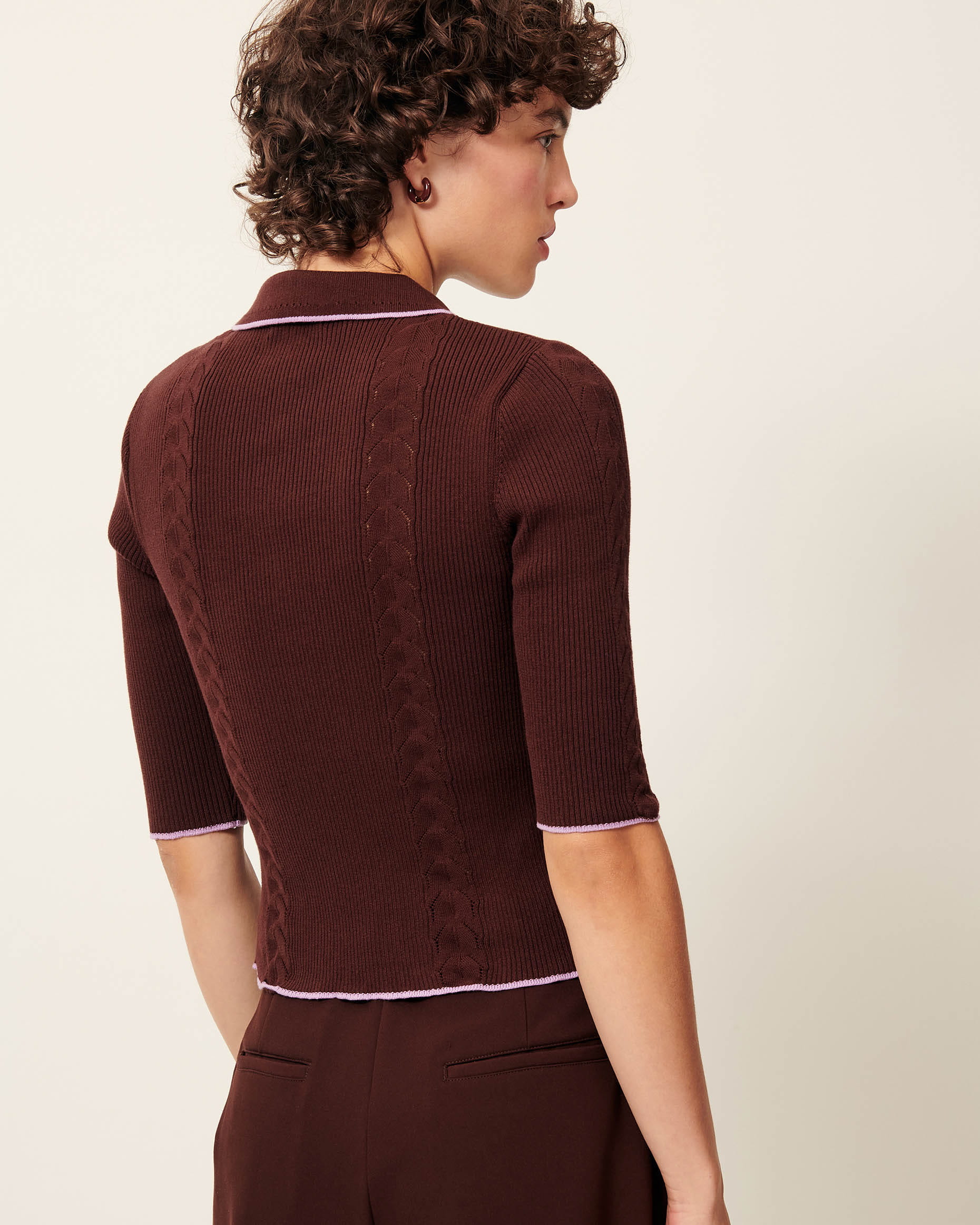 JODI Espresso | Polo shirt | SESSÙN Official website