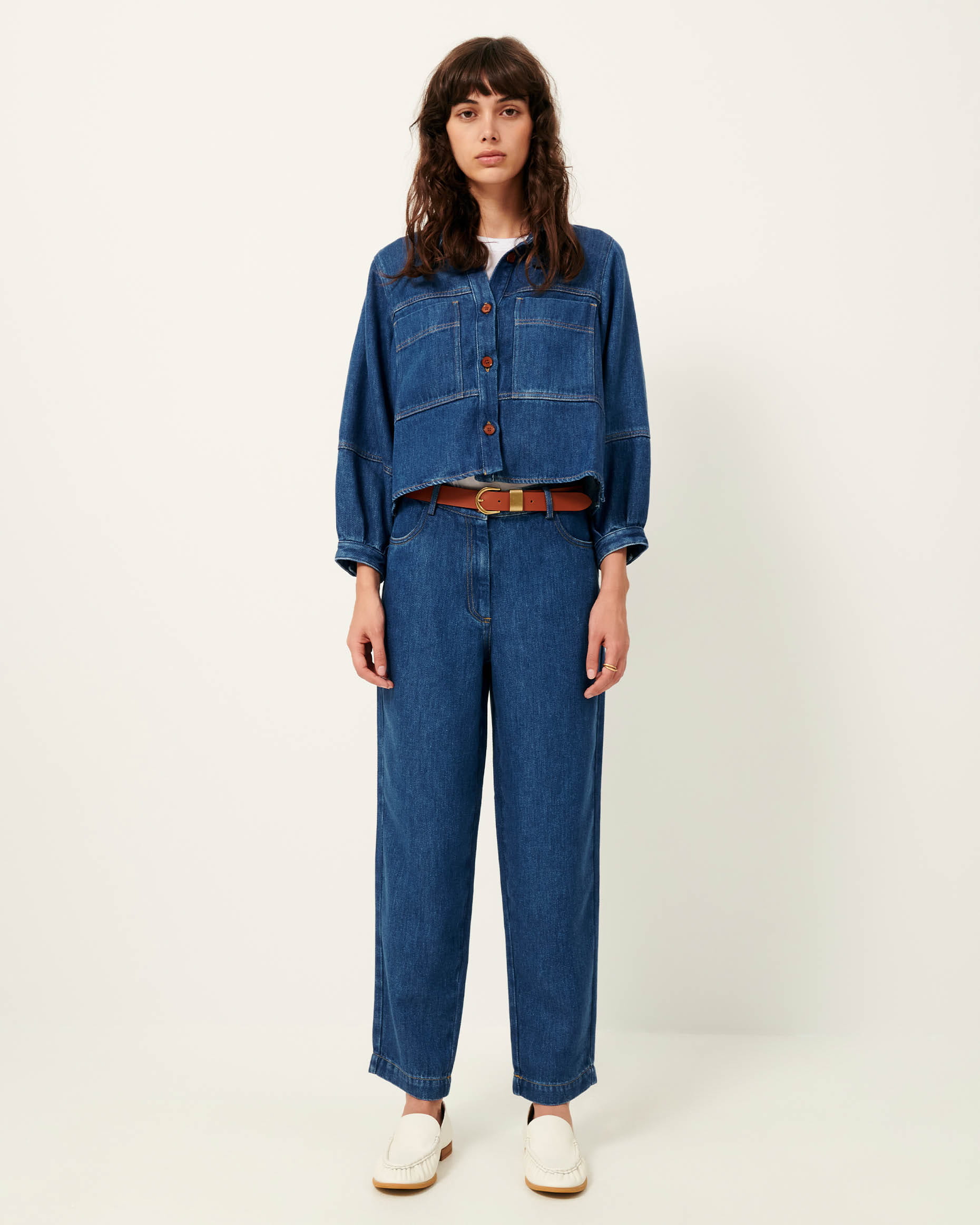 NICA Denim Blue | Pants | SESSÙN Official website