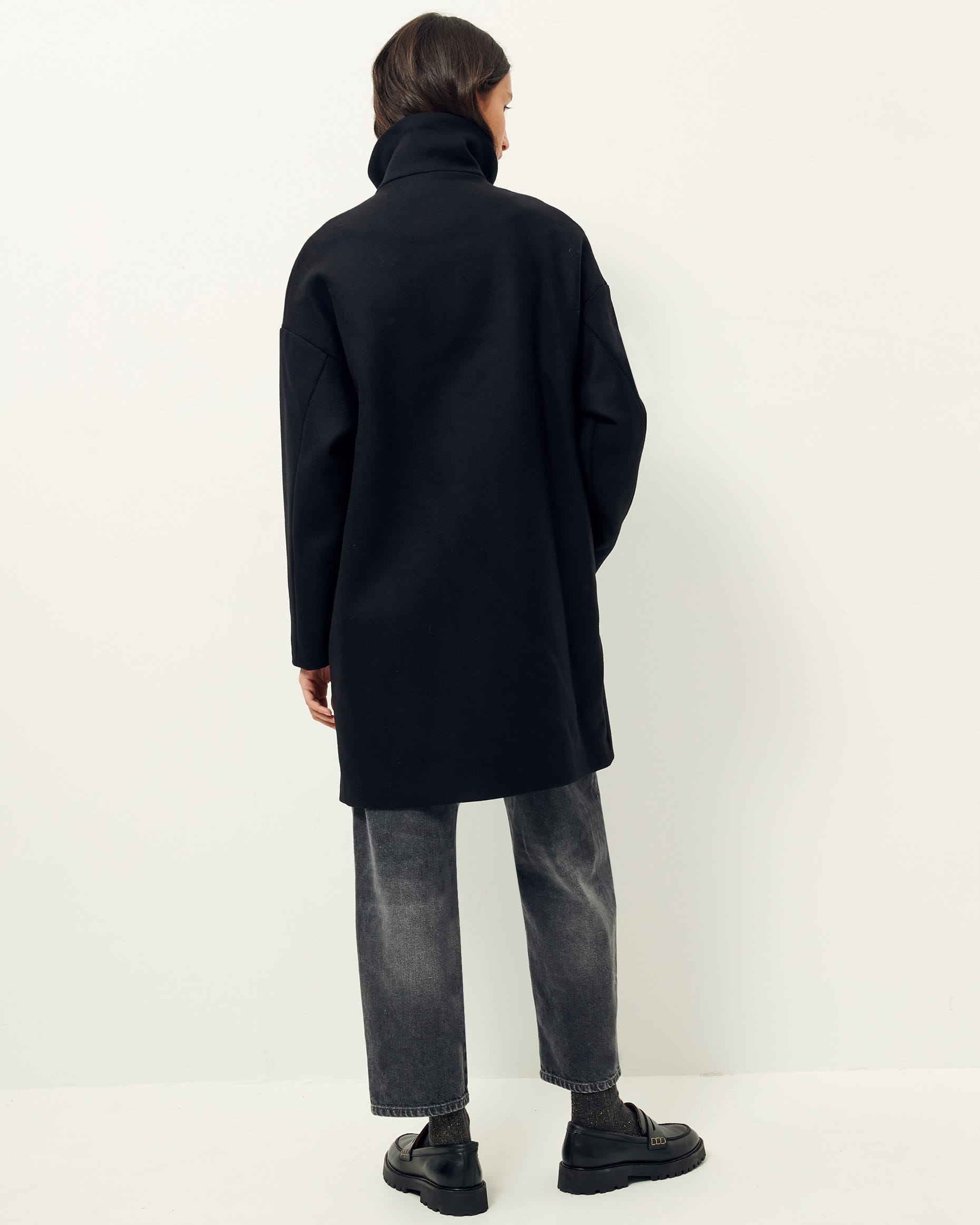 PARADISE Black | Coat | SESSÙN Official website