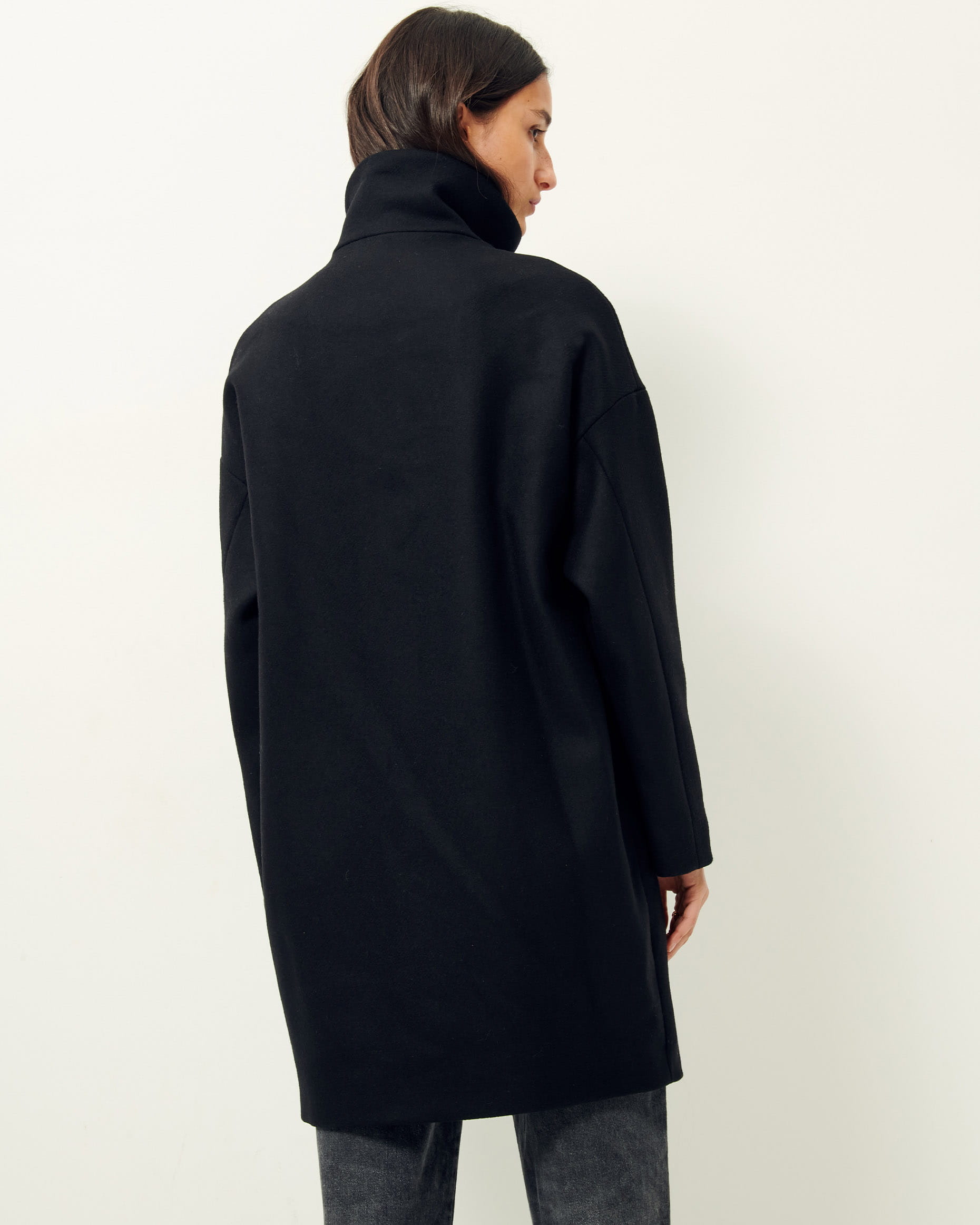 PARADISE Black | Coat | SESSÙN Official website