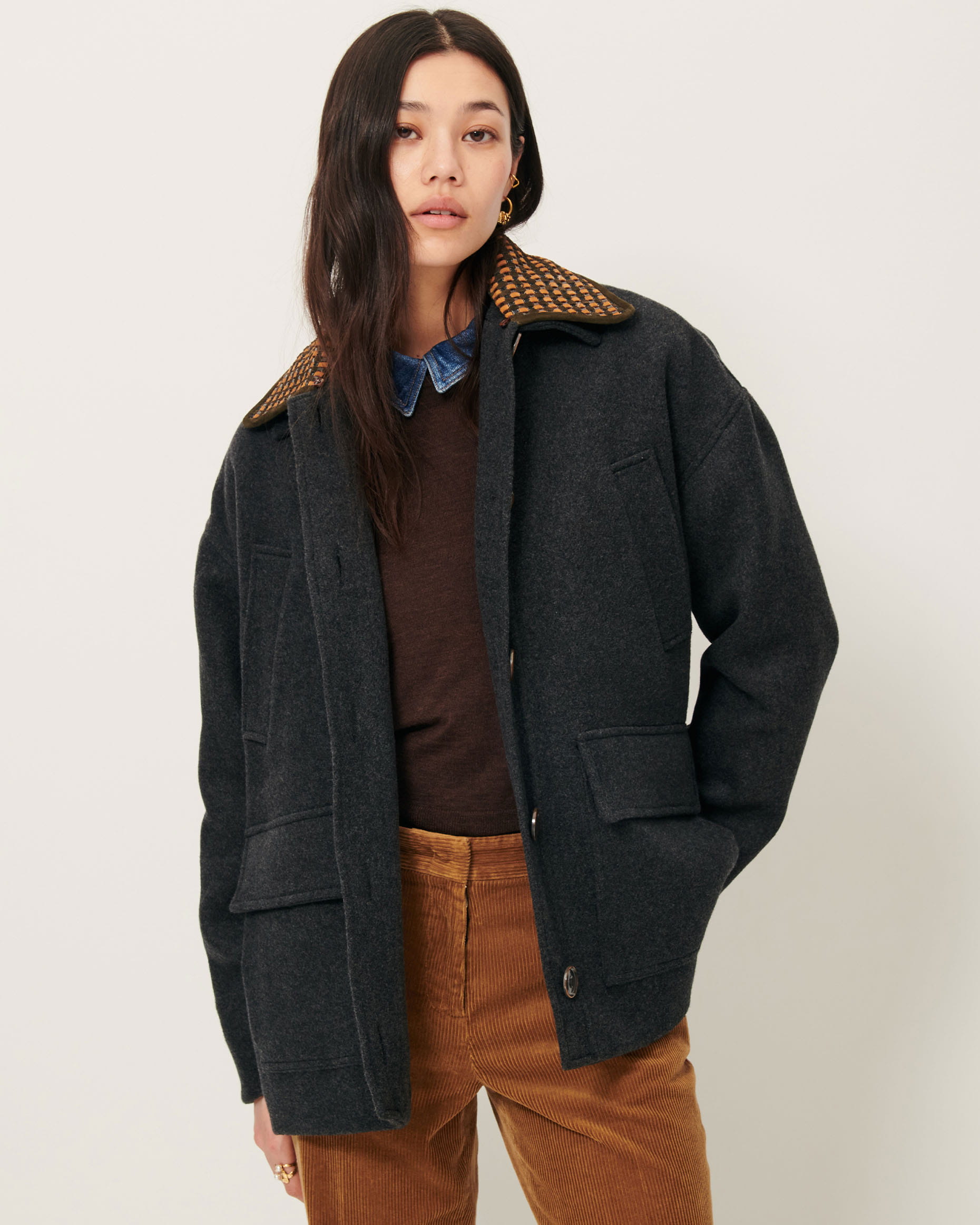 SULLIVAN Carbonella | Coat | SESSÙN Official website