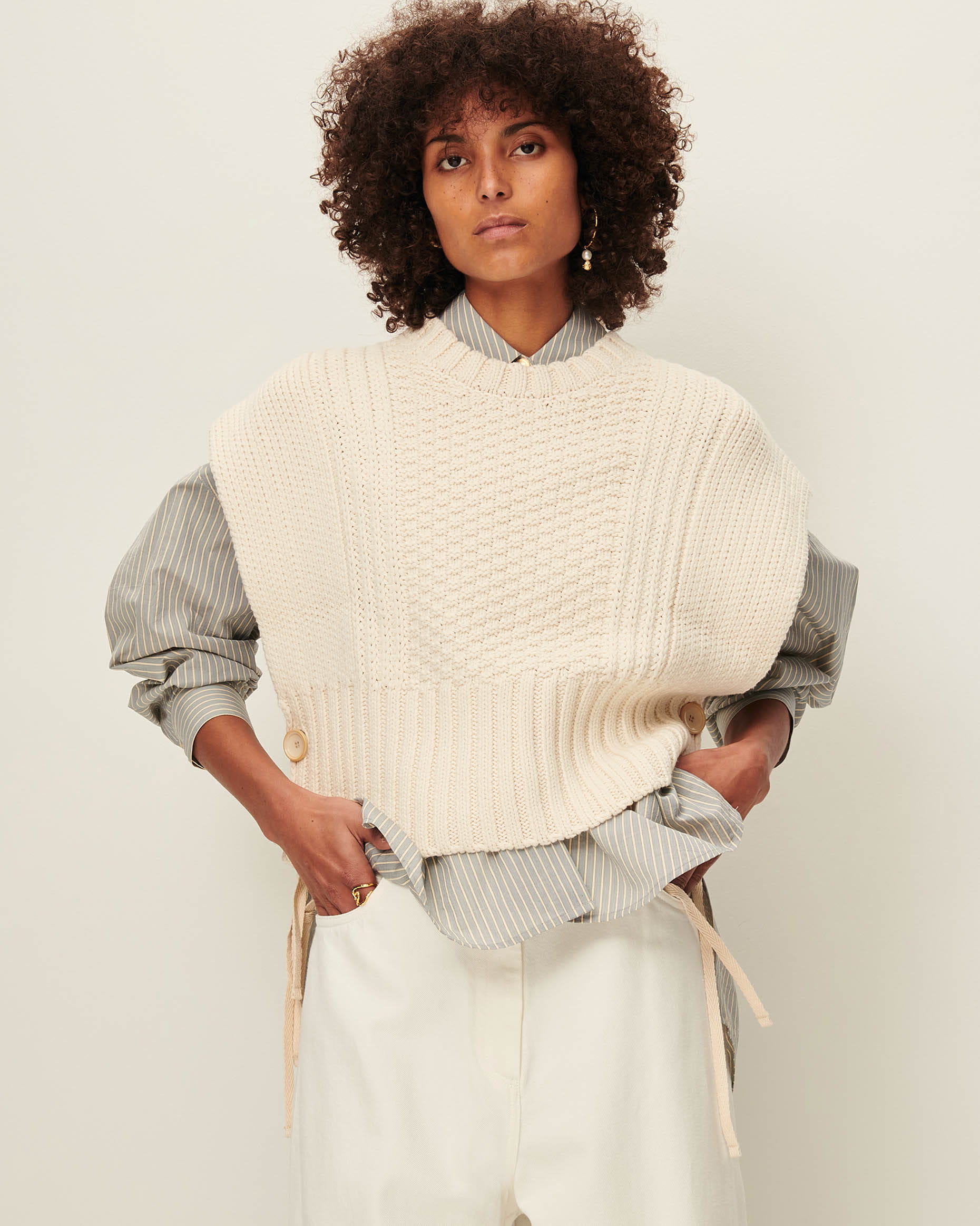 TODEMOON Fleur de Sel | Jumper | SESSÙN Official website