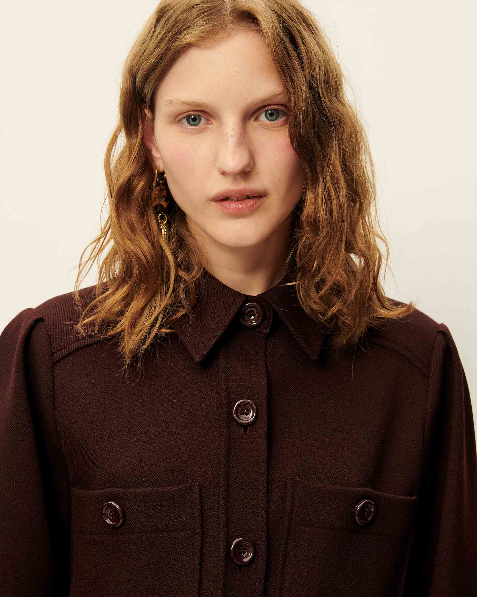 THEODORE Brownwhisky | Shirt | SESSÙN Official website